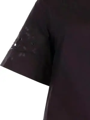 Max Mara Floral Wide-sleeve Blouse - Black