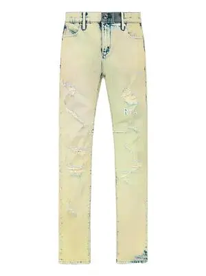 RtA Clayton Distressed Jeans - Neutrals