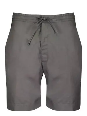 Officine Générale Phill" Drawstring Waist Shorts - Grey