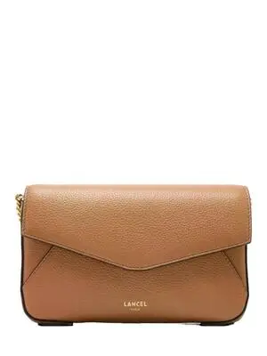 LANCEL Envelope Wallet With Chain Strap - Neutrals