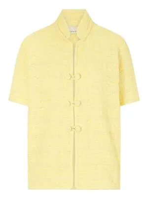 LIBEROWE Hetty Tweed Shirt - Yellow