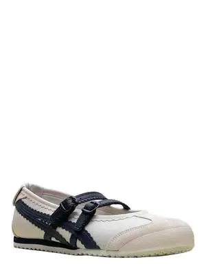 Onitsuka Tiger Mexico 66 Buckled Scallop Sneakers - Neutrals