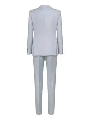Tagliatore Peaked-lapels Two-button Suit - Grey