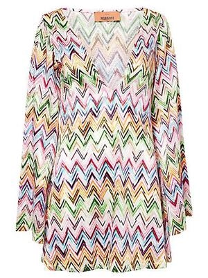 Missoni Chevron Knit Mini Dress - Multicolor