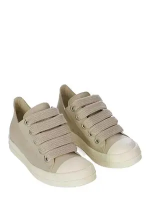 Rick Owens Jumbo Lace Up Sneakers - Neutrals