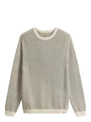 Woolrich Striped Crew Neck Sweater - Neutrals