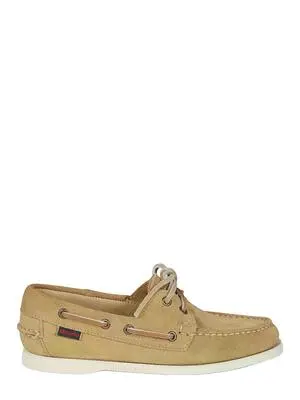 SEBAGO Portland Lace-up Boat Shoes In Suede - Grey