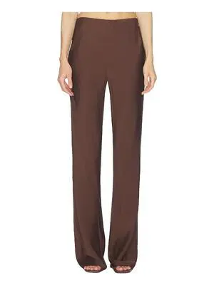 SRG Lennon Silk Pant In . Also - Brown