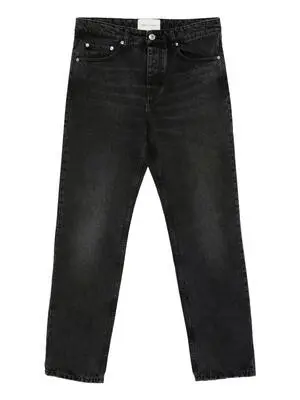 AMI Paris Straight Leg Jeans - Black
