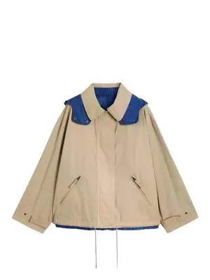 Aspesi Reversible Hooded Jacket - Neutrals