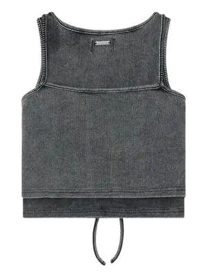MUSIUM DIV. Drawstring Tank Top - Grey