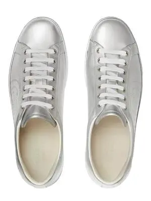 GUCCI Gucci Ace Metallic Low-Top Sneakers