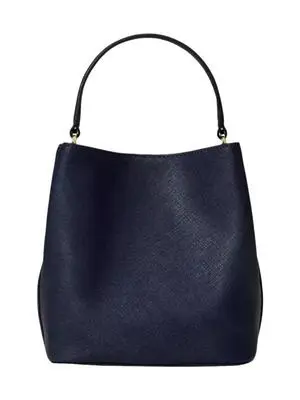 Ralph Lauren Reese Leather Tote Bag - Blue