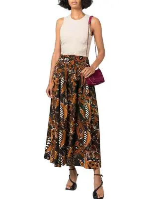 Galvan Selene Sleeveless Top - Neutrals