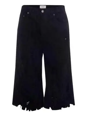 HAIKURE Belt-loops Shorts - Black