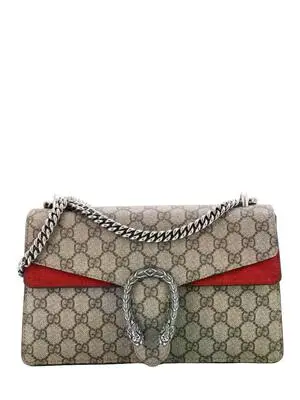 Gucci Dionysus Bag Gg Coated Canvas Small Shoulder Bag - Brown