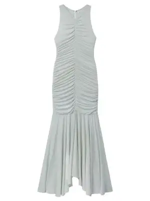A.L.C. Ayla Ruched Midi Dress - Green