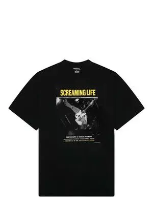 NEIGHBORHOOD X Charles Peterson Graphic T-shirt - Black