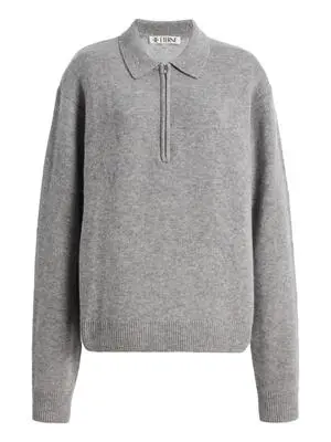 Eterne Blaise Cashmere Sweater - Grey