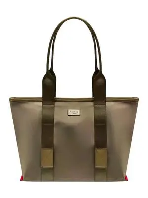 LANCEL Medium Mistral Rollable Zip Tote Bag - Green