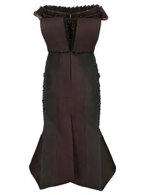 GIANFRANCO FERRE Gianfranco Ferré Sequin Embellished Flared Dress