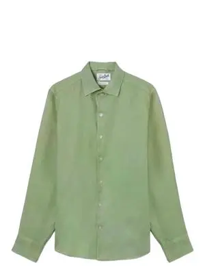 MC2 SAINT BARTH Linen Shirt - Green