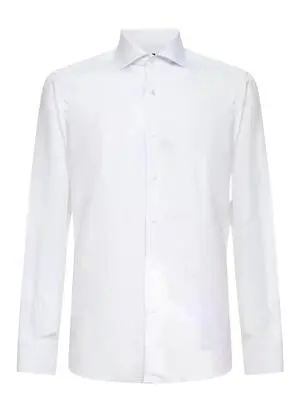 BARBA NAPOLI Button Shirt - White