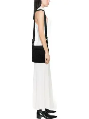Gucci Gg Canvas Crossbody Bag - Black