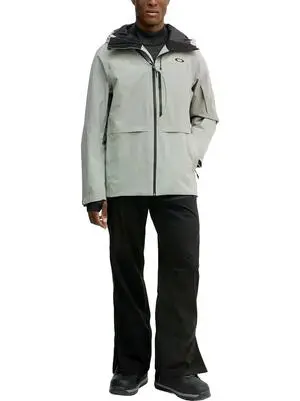 Oakley Insulated Hooded Ski Jacket - Grey