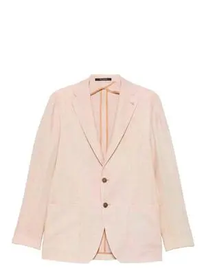 Tagliatore Buttoned Blazer - Orange