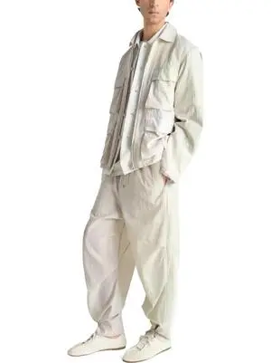LEMAIRE Pocket Zip Jacket - Neutrals
