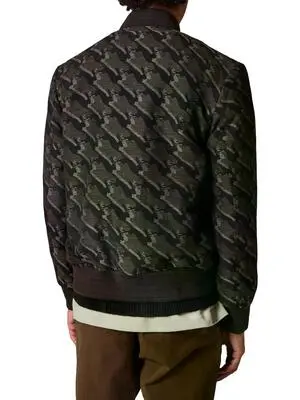 Paul Smith Rabbit-patterned Zip Bomber Jacket - Grey