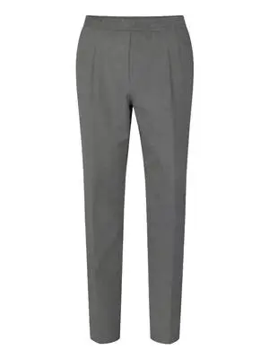 BE ABLE Mélange-effect Trousers - Grey