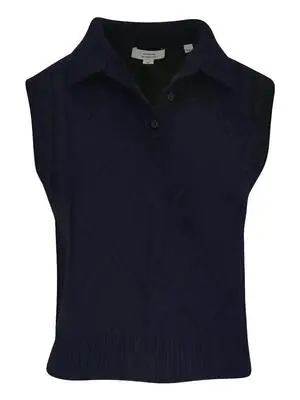 Vince Cable Knit Vest - Blue