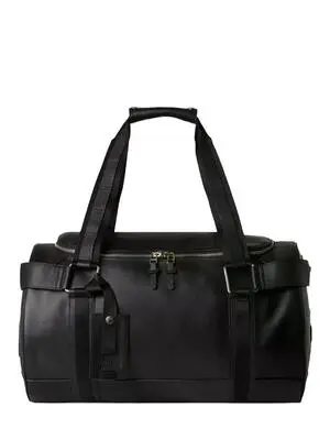 The North Face Base Camp Leather Duffle Bag - Black