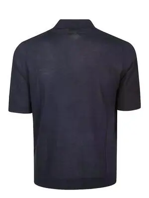 BALLANTYNE V-neck T-shirt - Blue