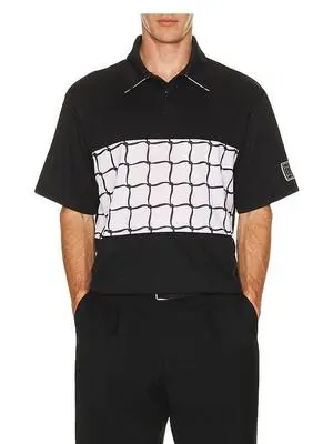 OYSTER Net Polo In . Also - Black