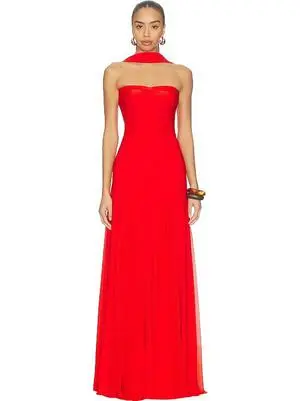 DEME BY GABRIELLA Deme By Gabriella Berta Dress Red