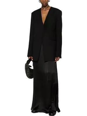 Isabel Benenato Maxi Skirt - Black