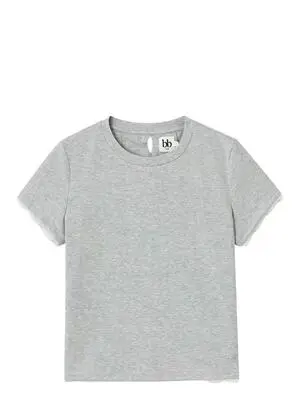 B+AB Bow Detail T-shirt - Grey