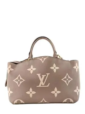 LOUIS VUITTON Petit Palais Monogram Empreinte Satchel - Neutrals