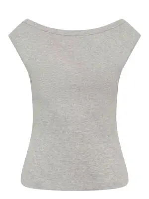 ST. AGNI Ballerina Top - Grey