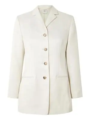 CALVIN KLEIN Adrian Wool And Silk-Blend Blazer