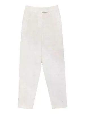 JOSEPH Zen Pocket Straight Trousers - Neutrals