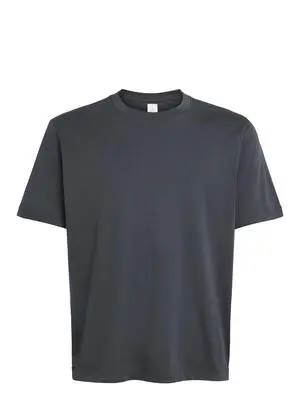 Eleventy Cotton-modal T-shirt - Black