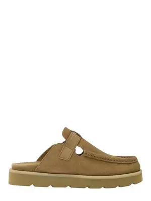 Clarks Moccasin Toe Mule - Neutrals