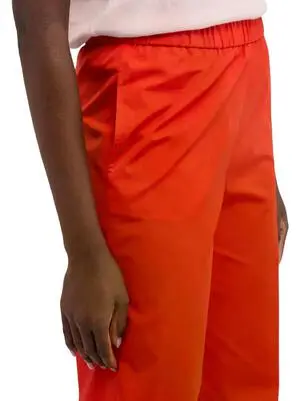 Aspesi Elasticated Waist Trousers - Red