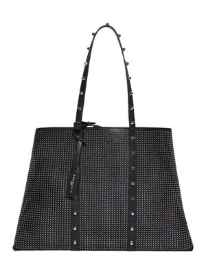 John Richmond Studded Shoulder Bag - Black