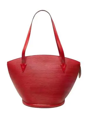 LOUIS VUITTON Epi Saint Jacques Gm Shoulder Bag - Red