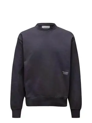 PAS NORMAL STUDIOS Ribbed Crew-neck Sweatshirt - Grey